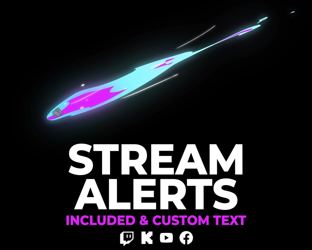 Meteor Stream Alerts, Comet Fall Impact Fire Overlay Sound Assets With ...