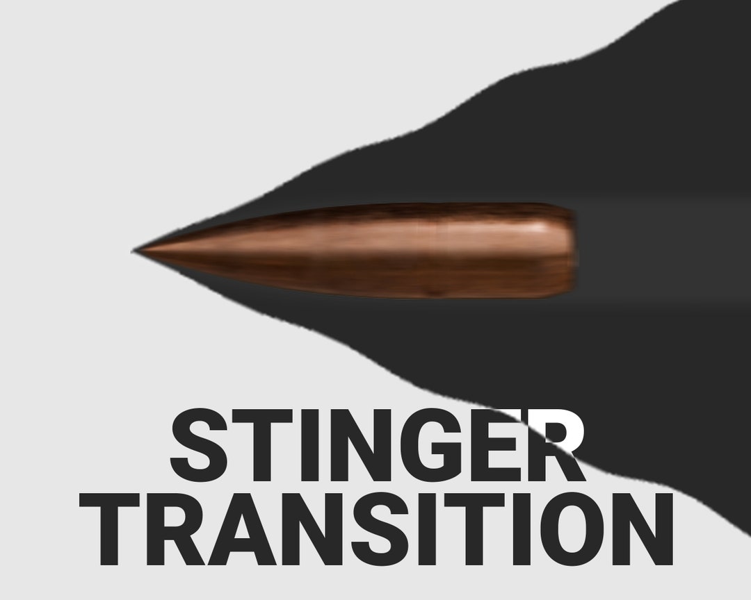 Slow-motion Bullet Stinger Transition With Track Matte, Military ...