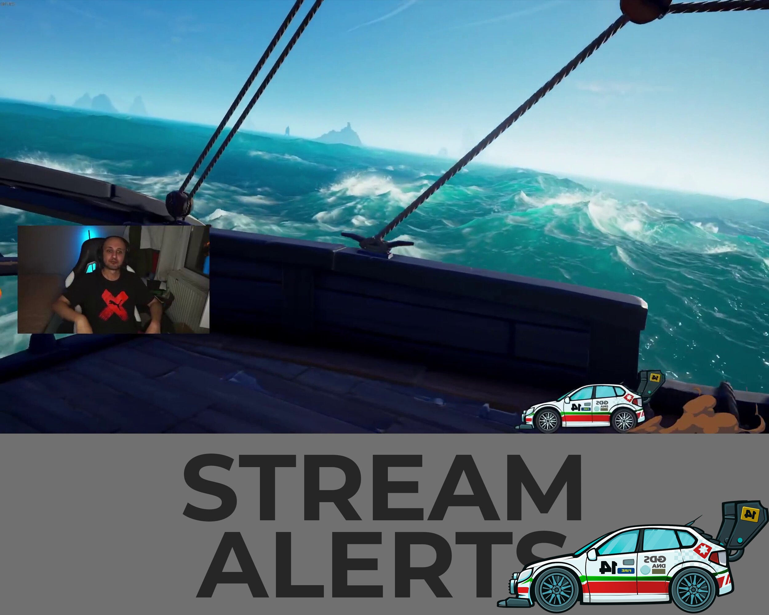 Rally Car Animated Alerts for Twitch Streams Racing Vehicle - Etsy