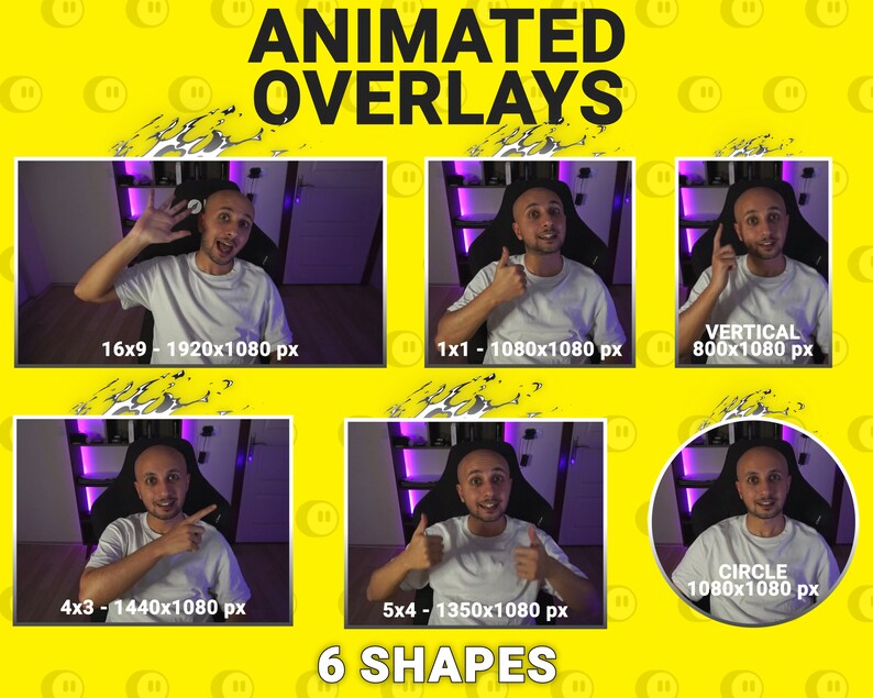 Burning Animated Twitch Overlays, Fire Camera Layout for Streaming ...
