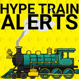 Locomotive Hype Train Alerts With Levels, Steam Train Twitch Alerts ...