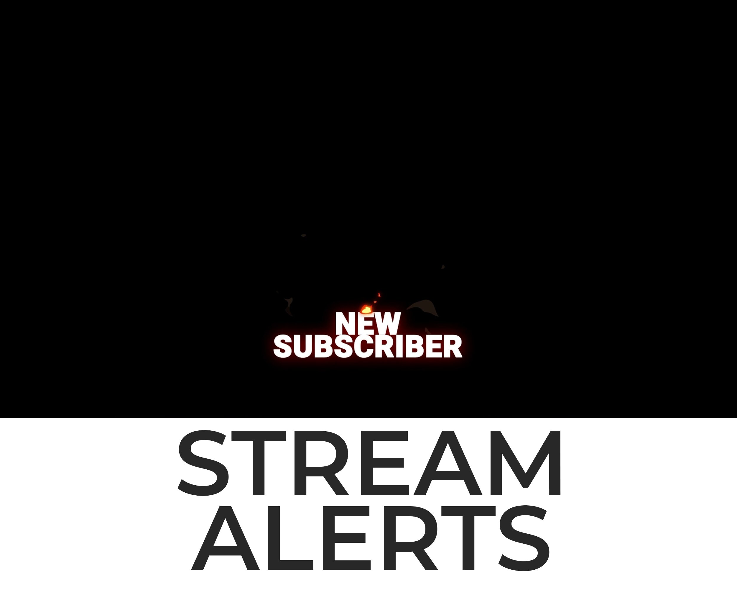 Animated Alerts for Twitch Streams Meteor Fall Impact and - Etsy