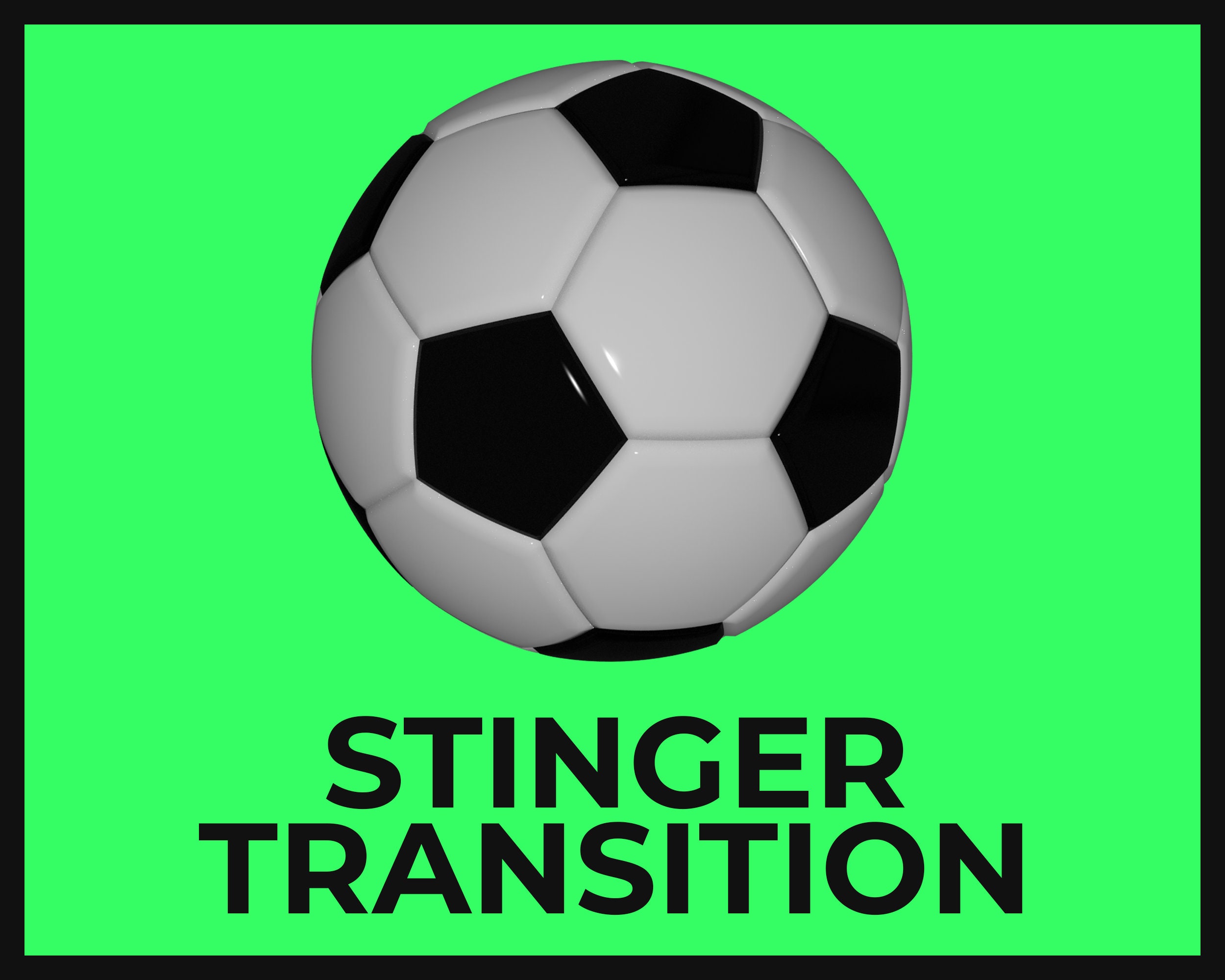 Soccer Ball Stinger Transition, Football Animated Twitch Overlays ...