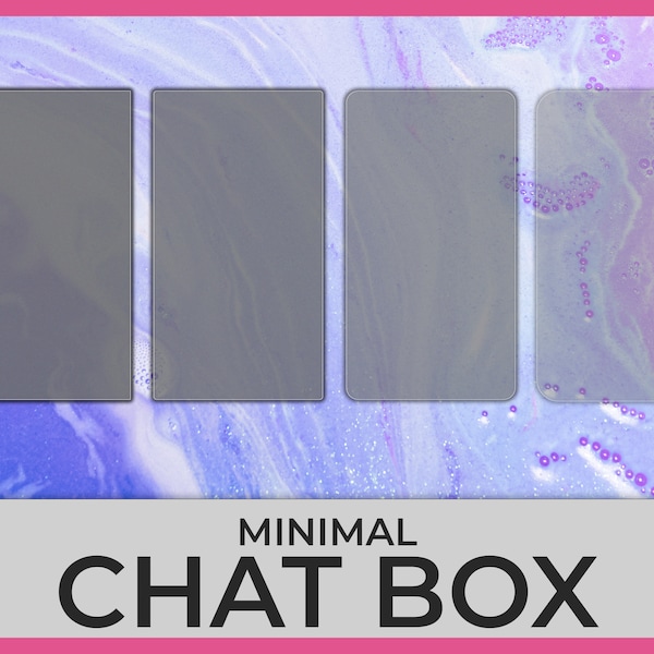 Twitch Chat Box - Etsy