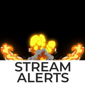 Animated Alerts for Twitch Streams, Meteor Fall Impact and Fire Alert ...