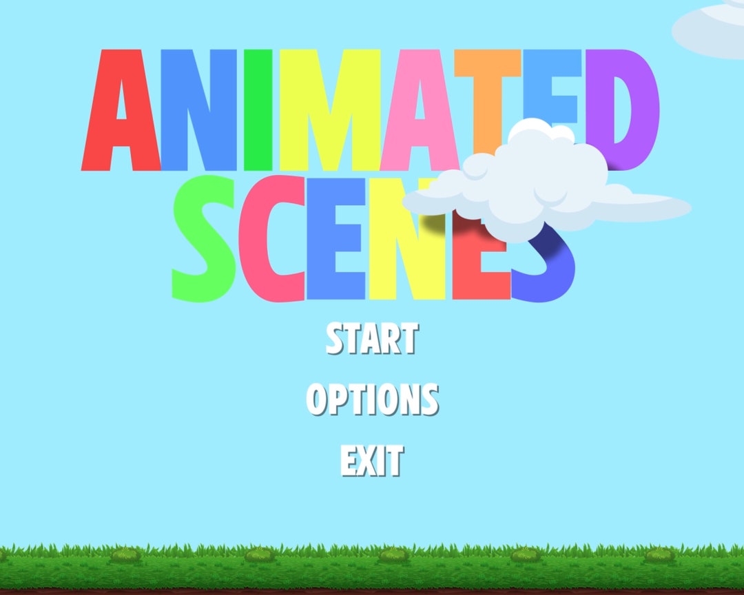 Game Title Screen Animated Scenes, BRB, Be Right Back Screen, Twitch ...