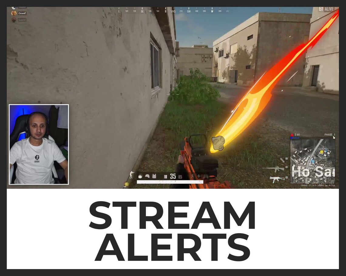 Animated Alerts for Twitch Streams Meteor Fall Impact and - Etsy
