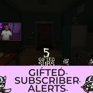 Tiny Skeleton Gifted Sub Alerts for Twitch Streams, Cute Kawaii Chibi ...