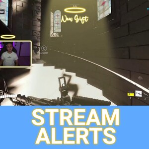 Angelic Alerts for Twitch Streams, Cute Heavenly Holy Animated Alert ...