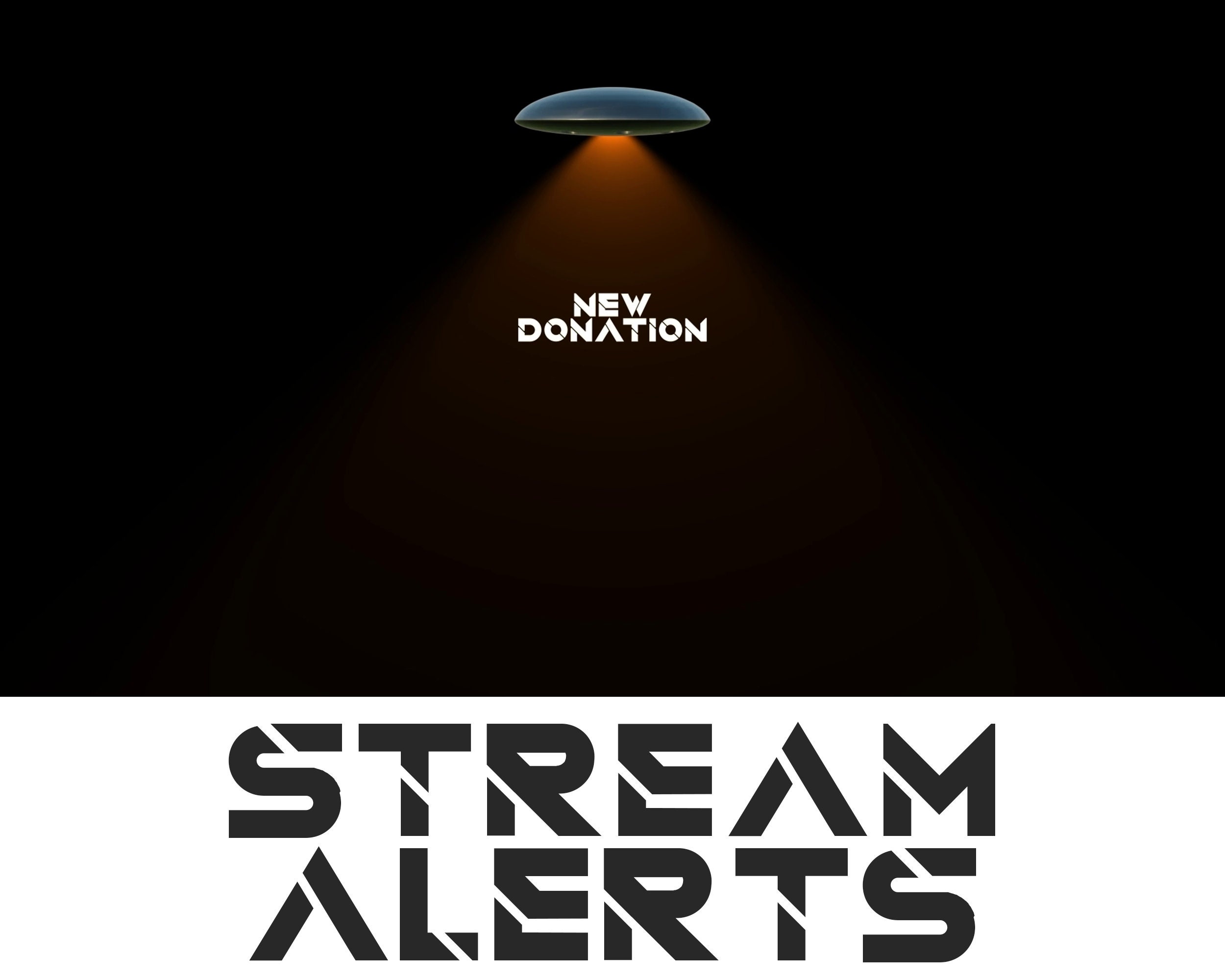 UFO Animated Alerts for Twitch Streams Spooky Alien Alert - Etsy