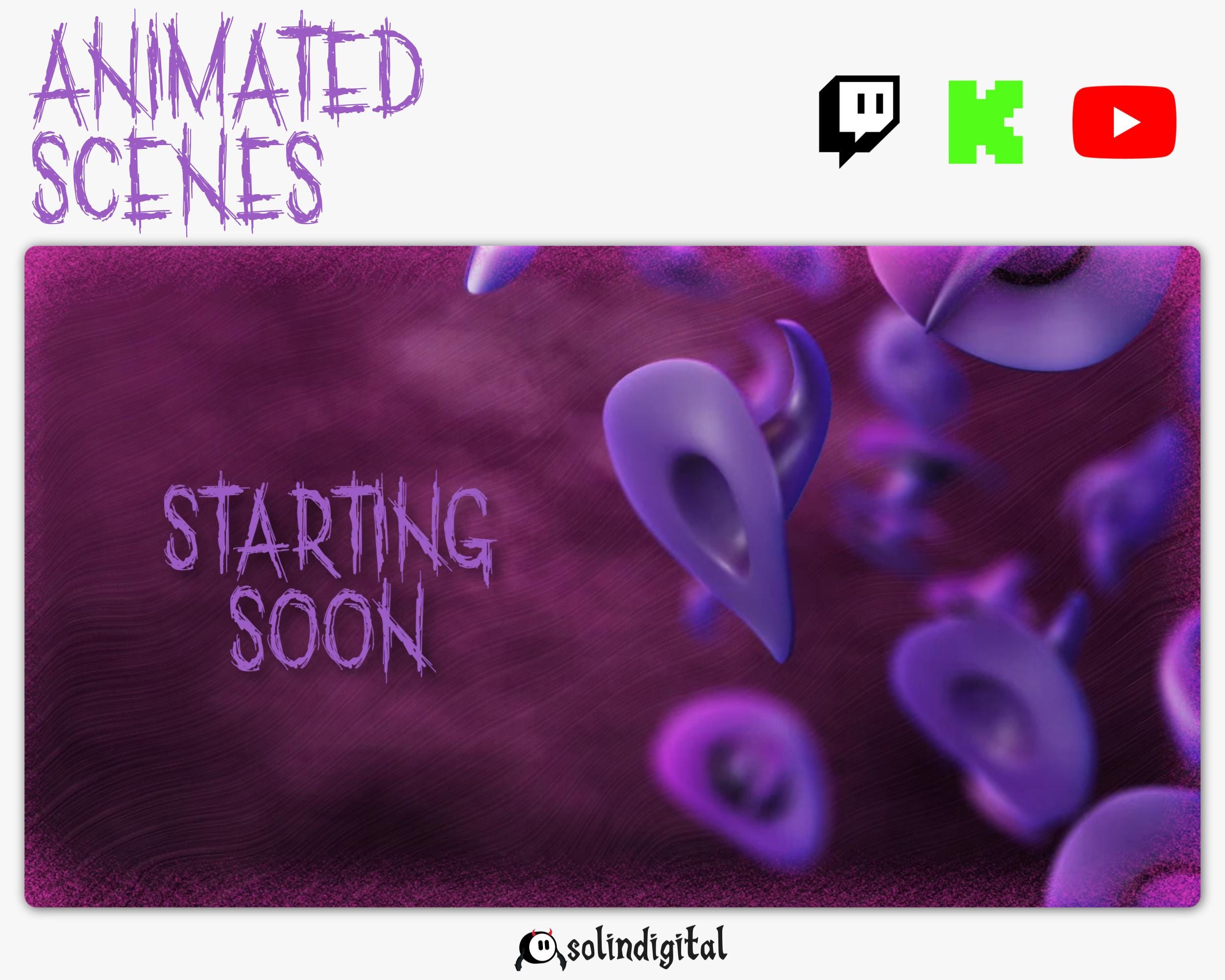 Witch Hat Animated Stream Scenes | Spooky 3D Rotating Halloween Twitch ...