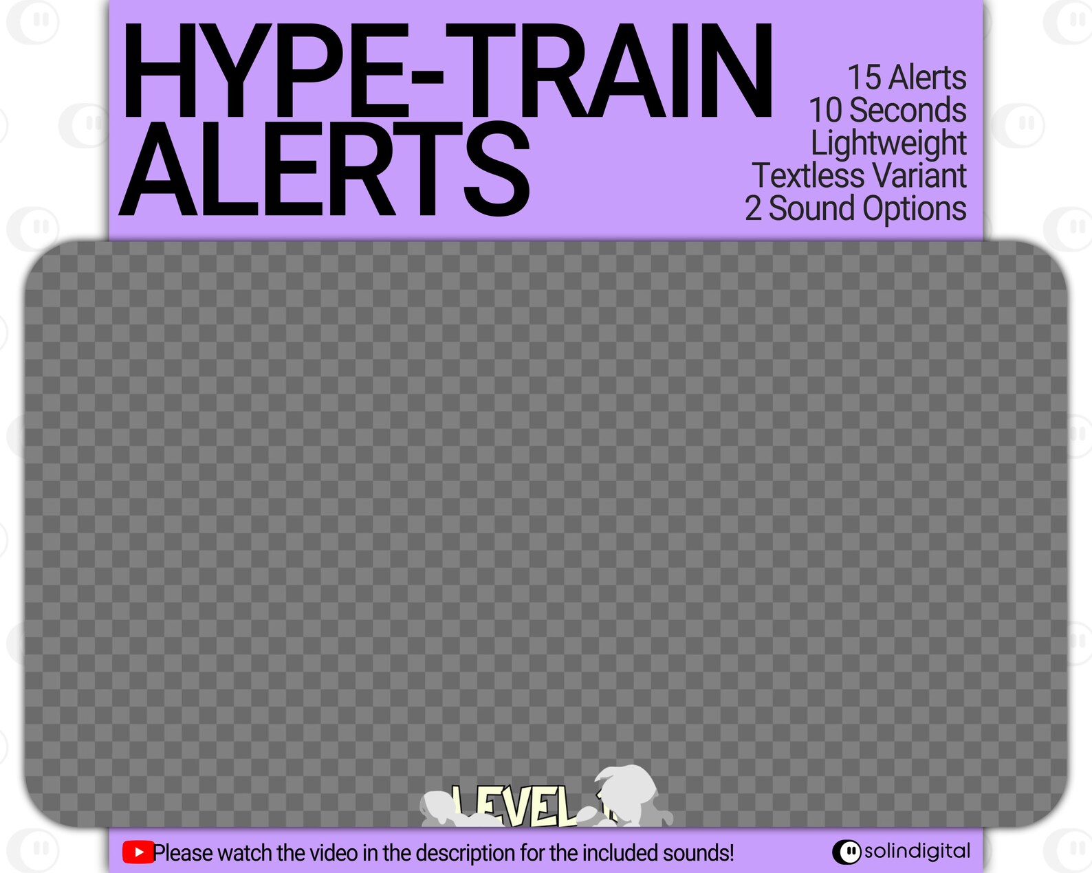 Tiny Skeletons Hype Train Alerts With Levels, Cute Funny Kawaii Twitch ...