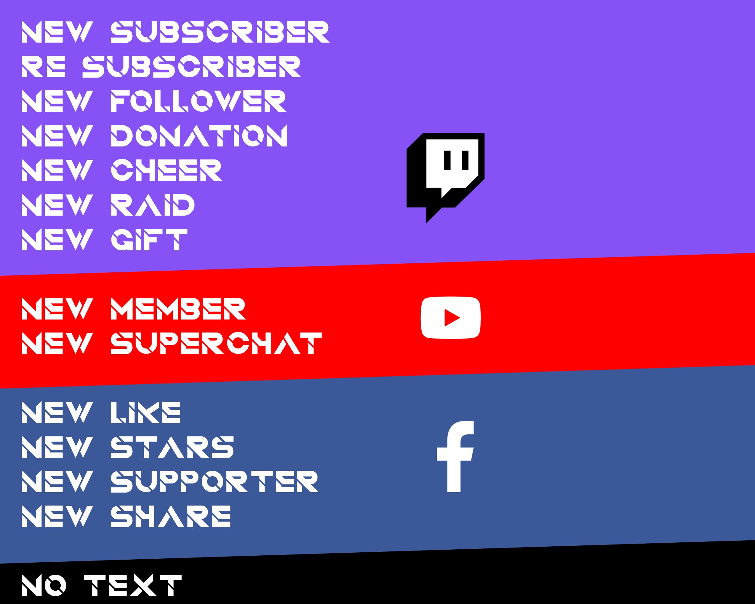 UFO Animated Alerts for Twitch Streams Spooky Alien Alert - Etsy