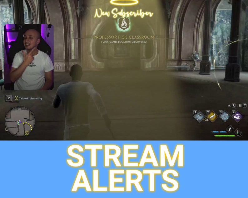 Angelic Alerts for Twitch Streams, Cute Heavenly Holy Animated Alert ...