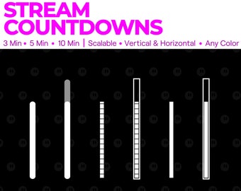 Stream Countdown, Stream Starting Timer, 5 Minutes, Loading - Etsy
