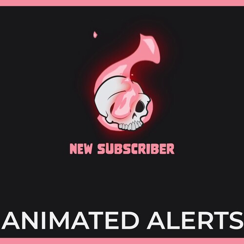 Animated Halloween Bunny Twitch Alerts / Follower / Donation / - Etsy
