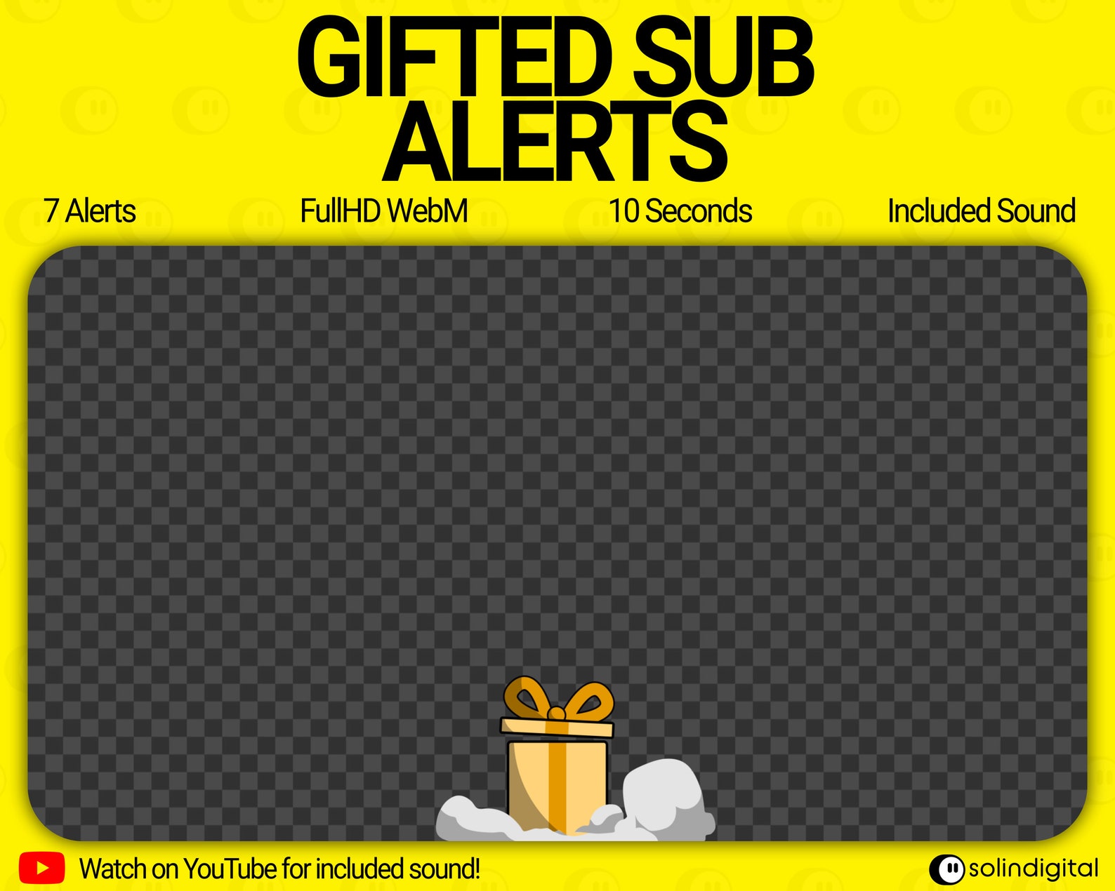 Tiny Skeletons Gifted Subscriber Alerts for Twitch Streamers, Chibi ...