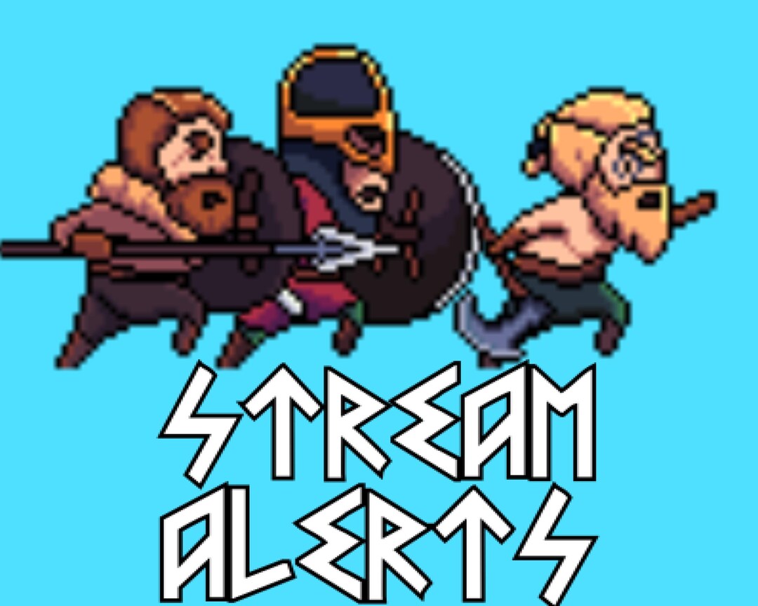 Viking Stream Alerts for Twitch Streamers, Norse Warrior Ragnar ...
