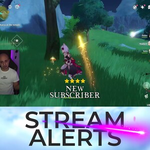 Genshin Impact Wish Alerts for Twitch Streams, Animated Comet Alert ...