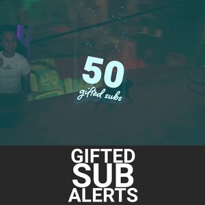 Underwater Gifted Sub Alerts for Twitch Streams, Ocean Sea Water Wave ...