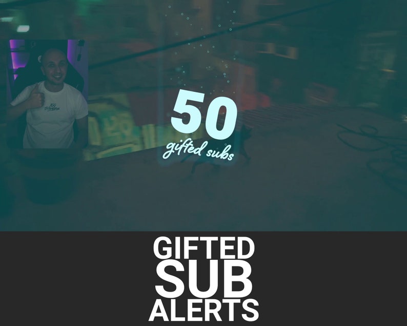 Underwater Gifted Sub Alerts for Twitch Streams Ocean Sea - Etsy