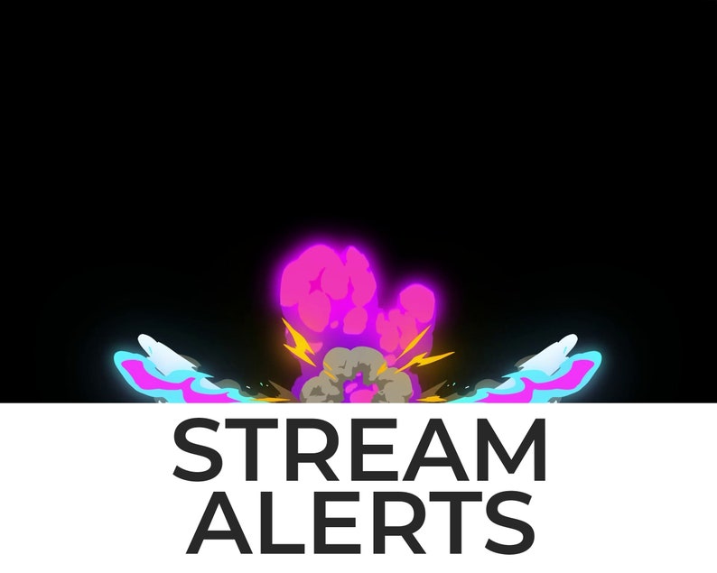 Animated Alerts for Twitch Streams, Meteor Fall Impact and Fire Alert ...
