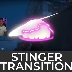 Lightning Stinger Transition, Animated Twitch Overlays, Twitch ...