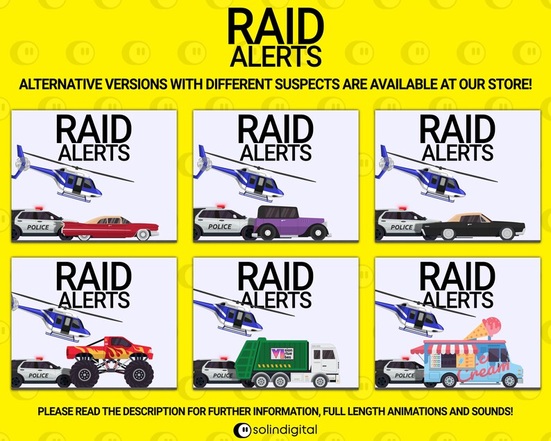 Police Chase Raid Alerts for Twitch Streamers, Grand Auto Speed ...