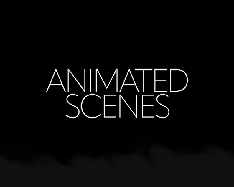 Smoke Animated Scenes BRB Be Right Back Starting Ending - Etsy