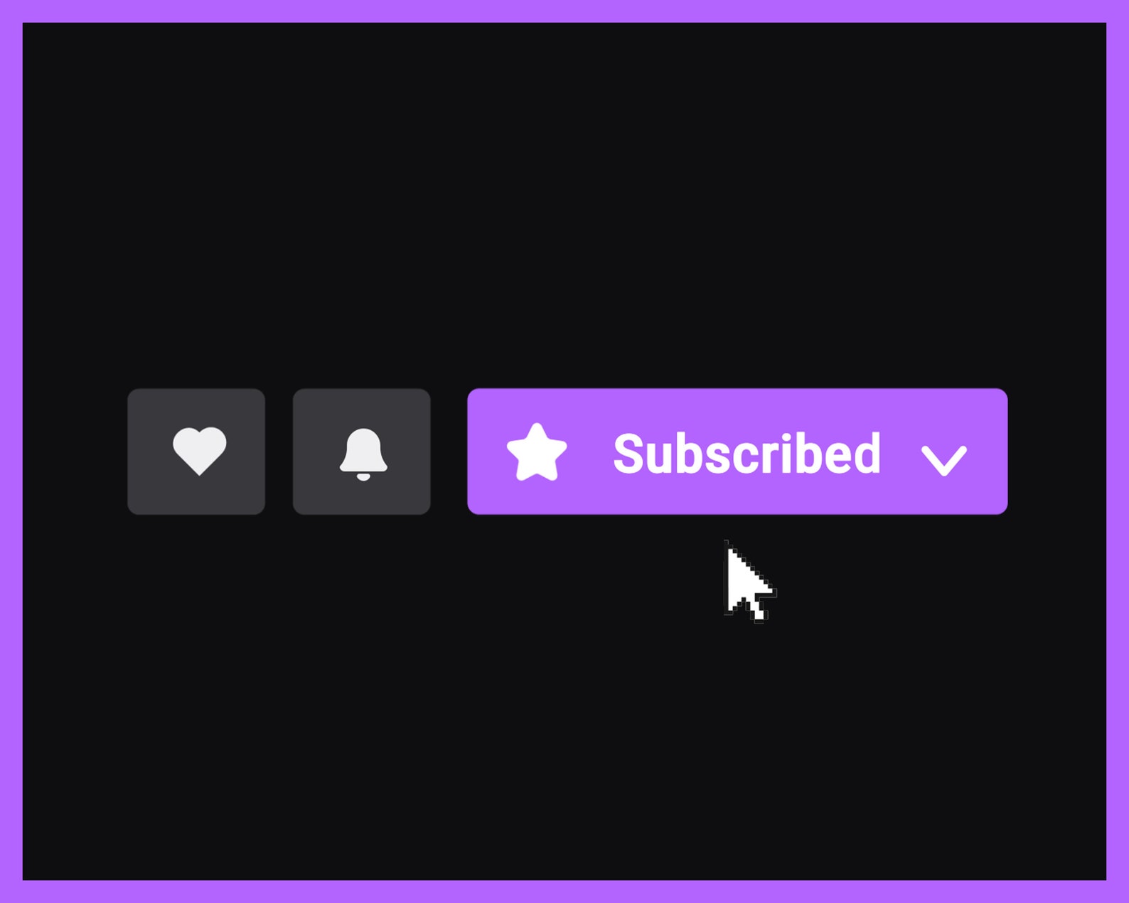 Animated Twitch Follow and Subscribe Pop-up Overlays, Dark Theme ...