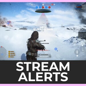 UFO Animated Alerts for Twitch Streams Spooky Alien Alert - Etsy