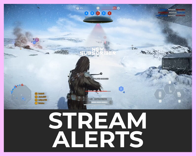 UFO Animated Alerts for Twitch Streams Spooky Alien Alert - Etsy