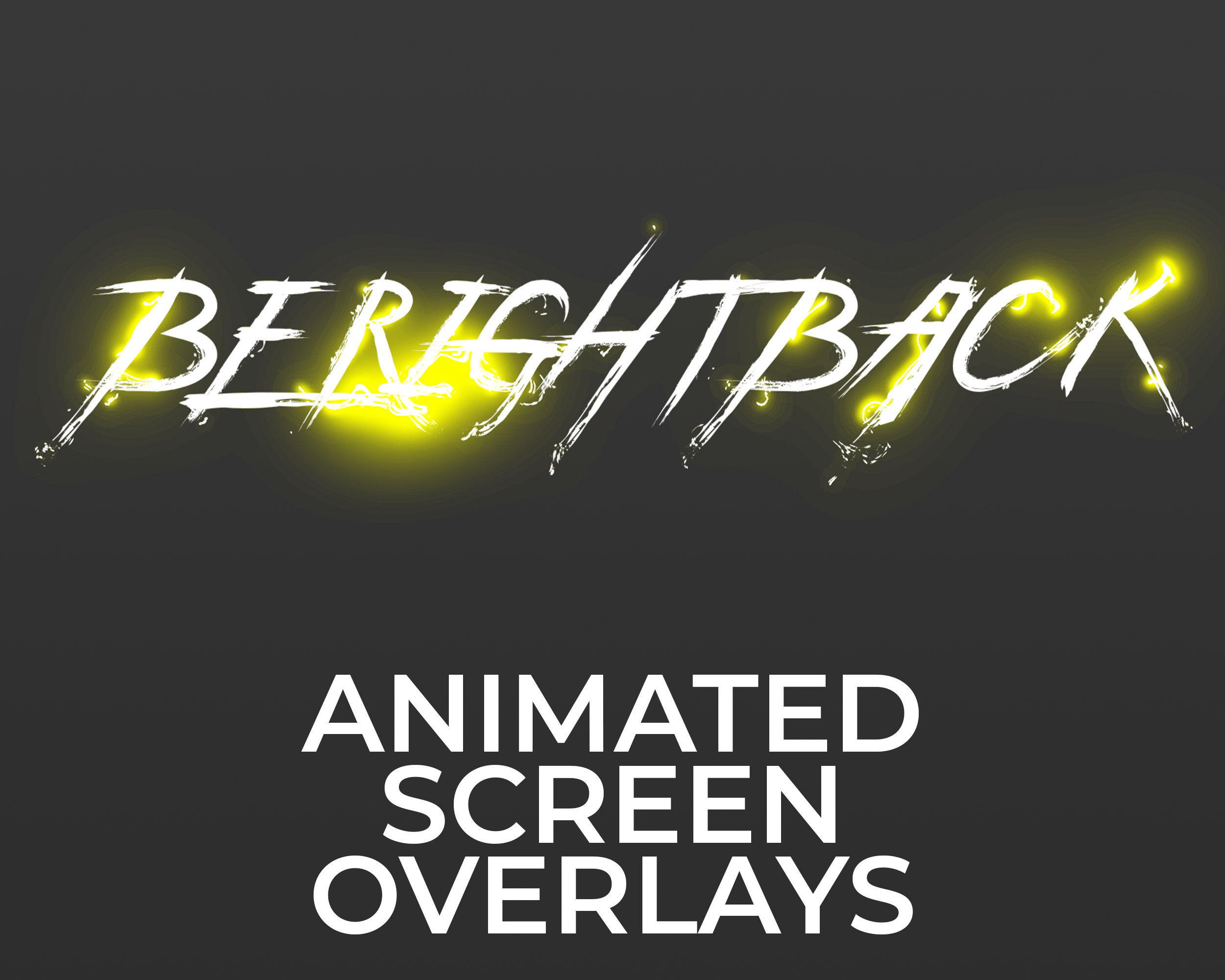 Electricity Animated Scene Overlays for Twitch Streams, Be Right Back ...