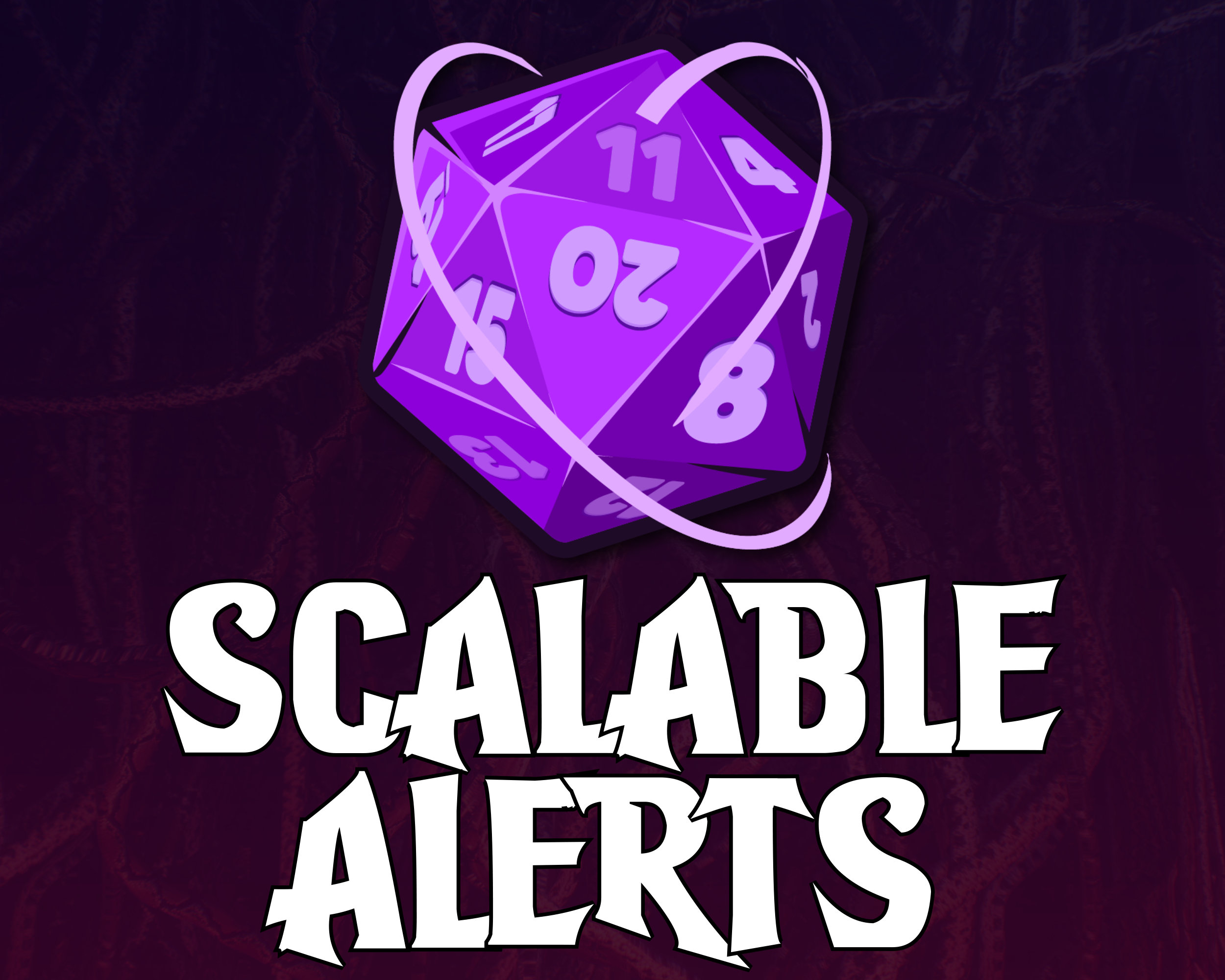 Dice Roll Scalable Alerts for Twitch, Animated Dragon Dungeon Tabletop ...