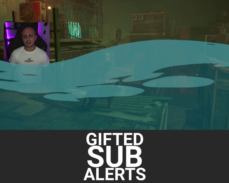 Underwater Gifted Sub Alerts for Twitch Streams Ocean Sea - Etsy