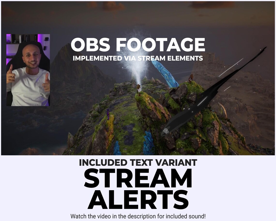 Meteor Stream Alerts, Comet Fall Impact Fire Overlay Sound Assets With ...