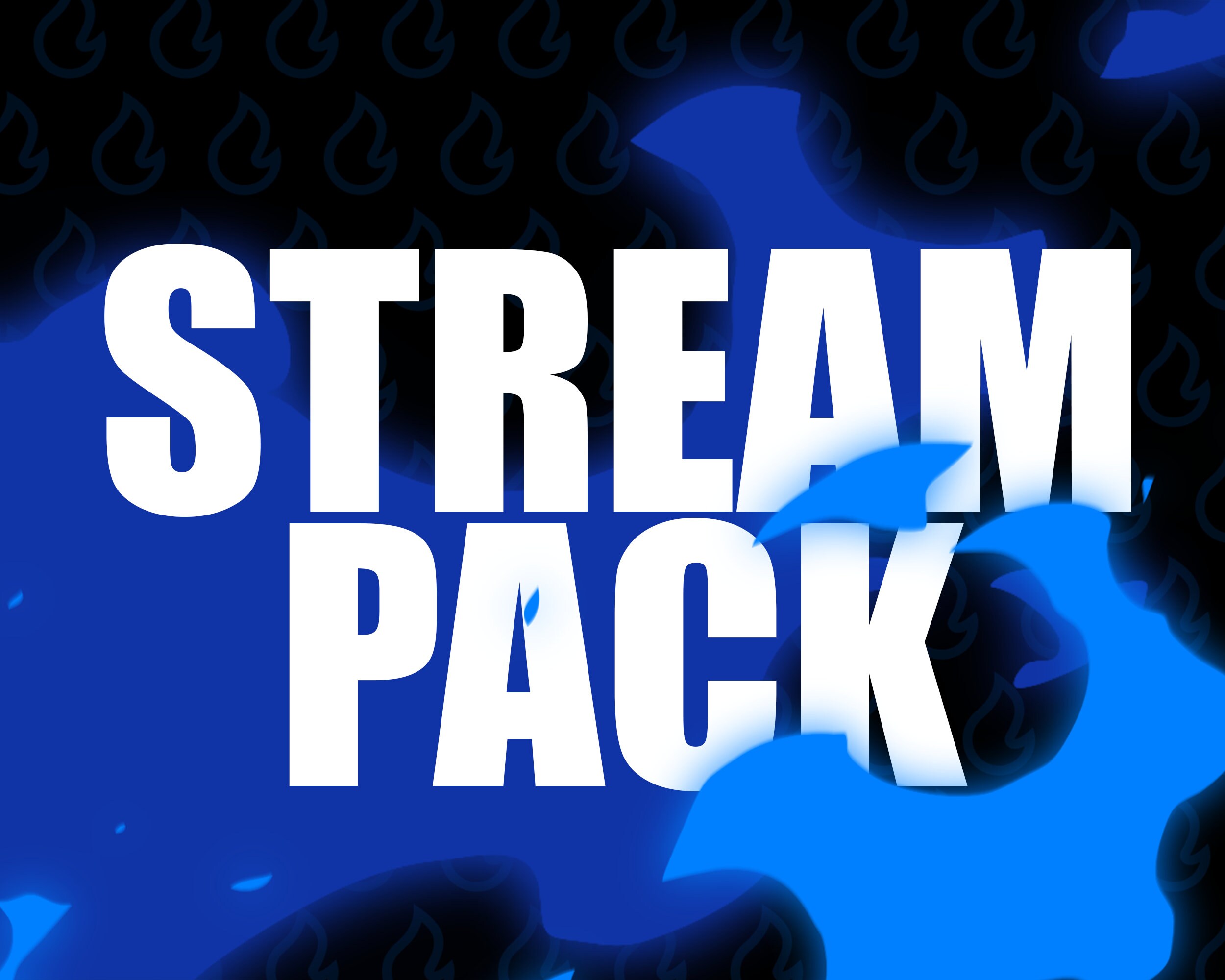 Fire Stream Pack | Fiery Streaming Bundle for Twitch | Flame Overlay ...