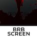 Blood Be Right Back Screen, BRB Animated Scene, Spooky Horror Halloween ...
