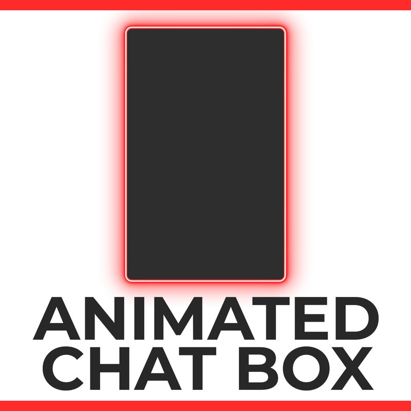 Chat Box Streamelements - Etsy