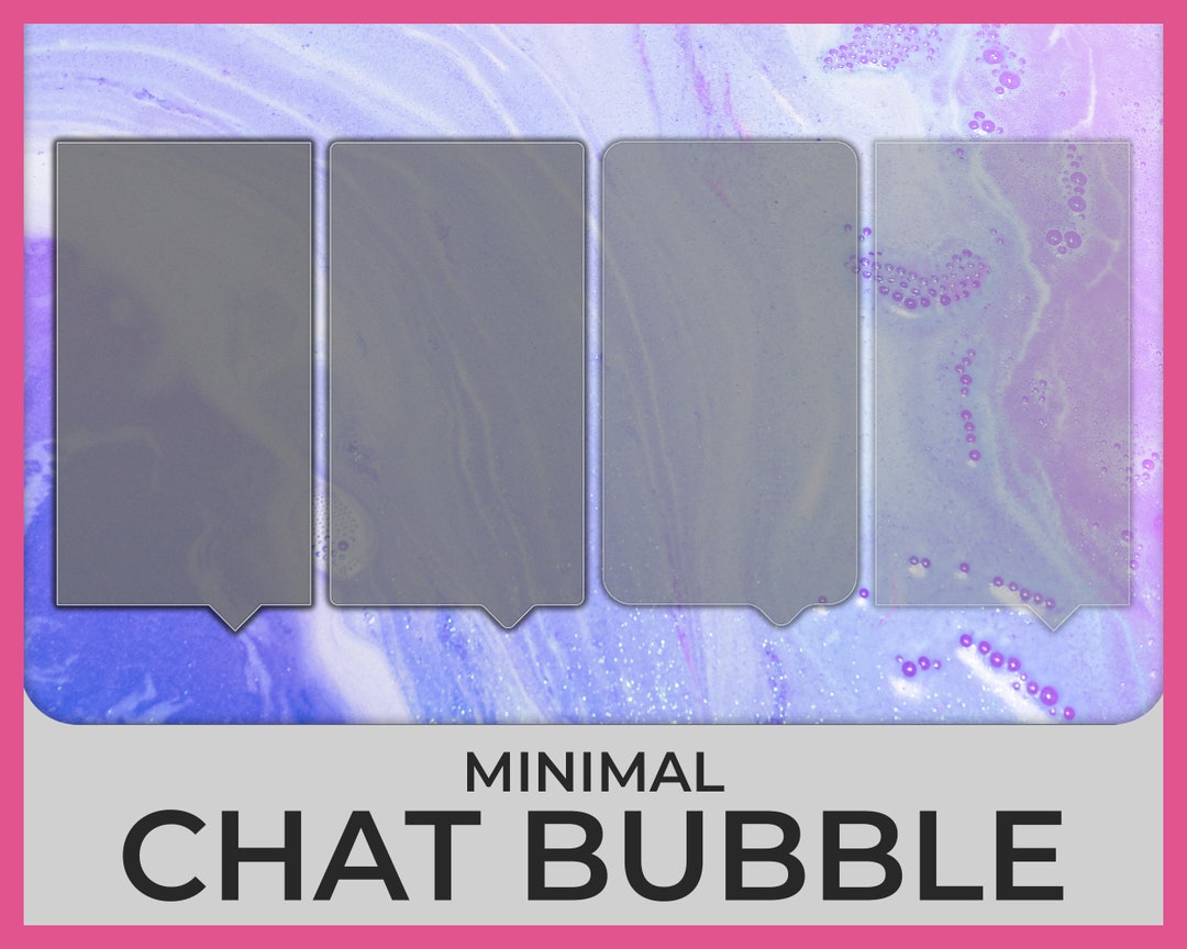 Twitch Chat Box, Scalable, Mix and Match Stream Overlays for OBS, Semi ...