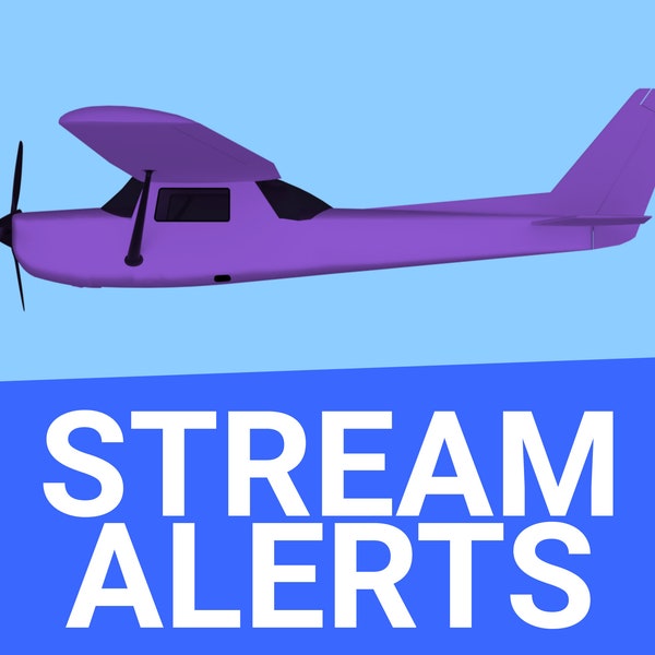 Air Plane Twitch Overlay - Etsy