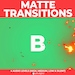 Fire Matte Transitions, Animated Overlays With Sound for Streamers ...