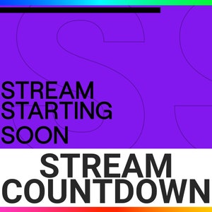 Stream Countdown, Stream Starting Timer With Multiple Fonts, 5 Minutes ...