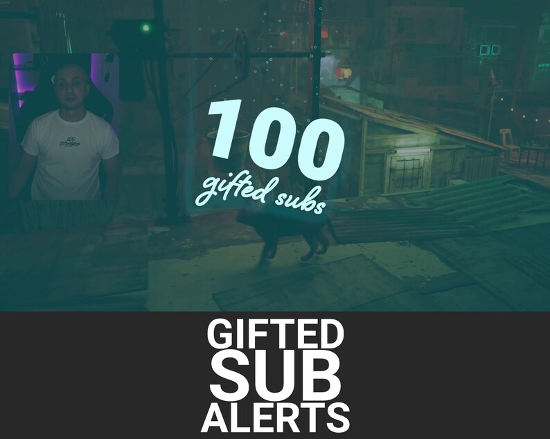 Underwater Gifted Sub Alerts for Twitch Streams, Ocean Sea Water Wave ...