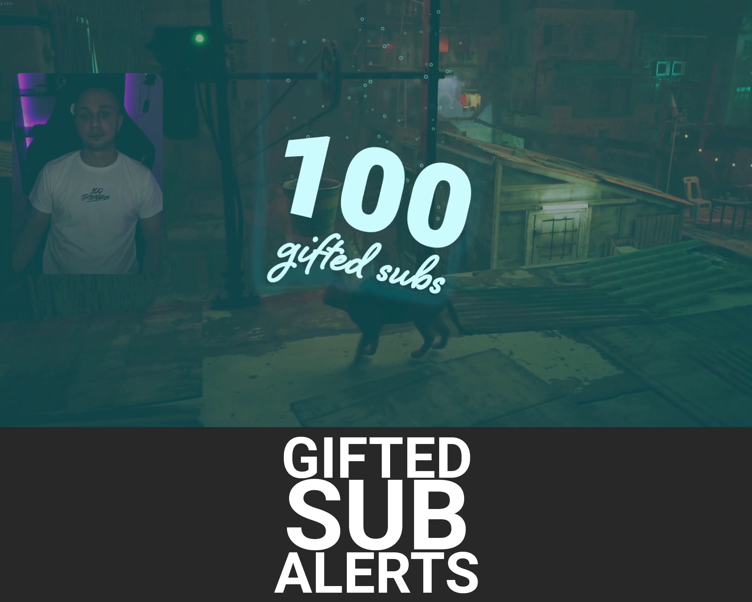 Underwater Gifted Sub Alerts for Twitch Streams Ocean Sea - Etsy