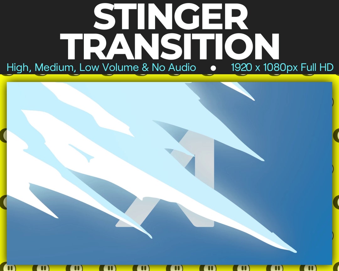 Snow Stinger Transition, Animated Twitch Overlays, Winter Storm ...