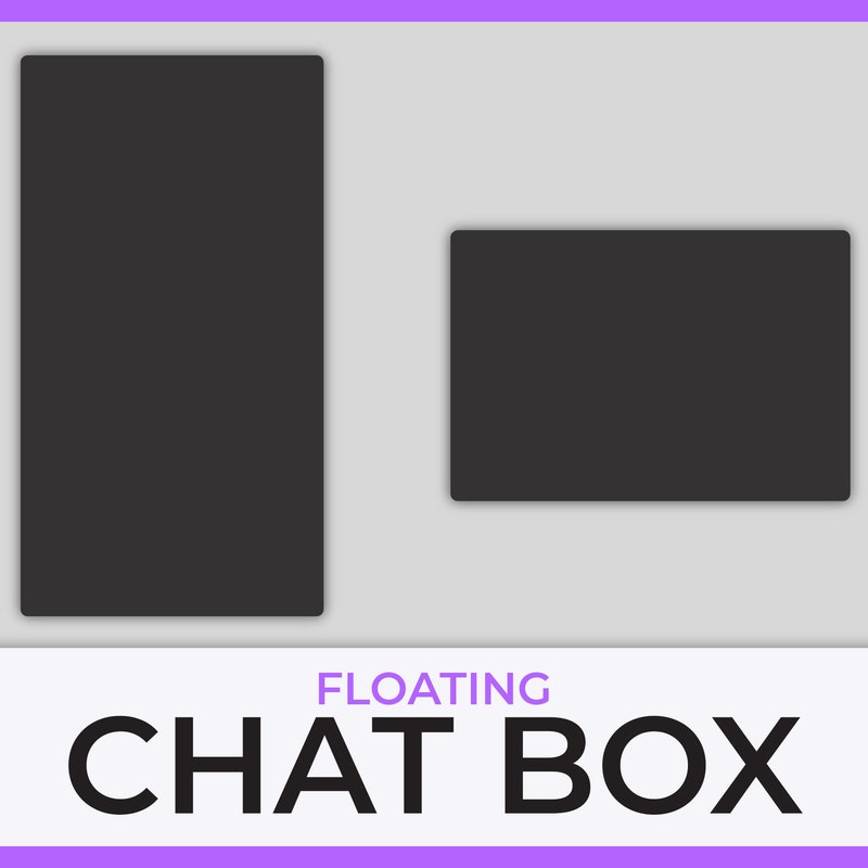 Stream Overlay Text Box - Etsy