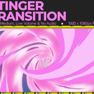 Whirlwind Stinger Transition, Animated Twitch Overlays, Twitch ...