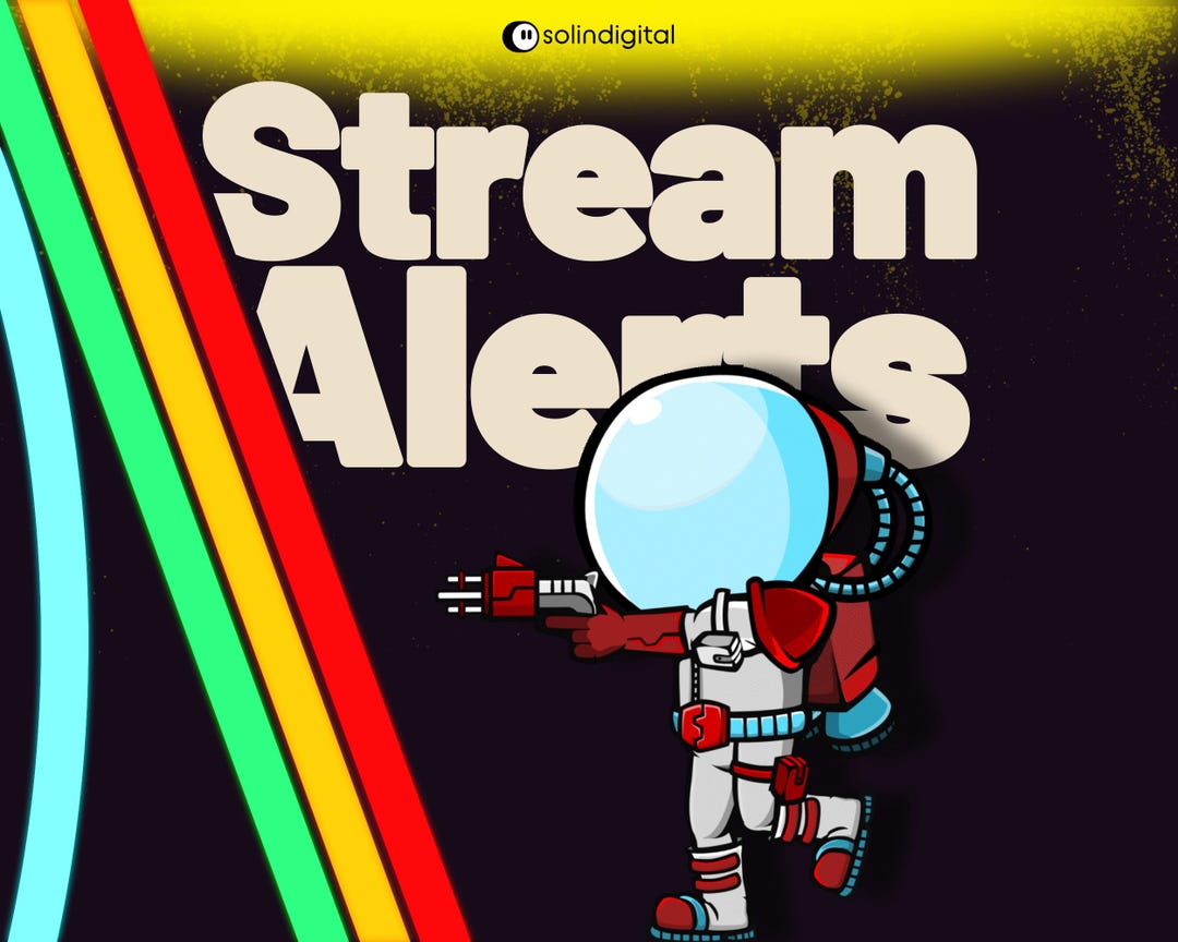 Raiders Stream Alerts | Sci-fi Fire Shield Loot Fight Animation ...