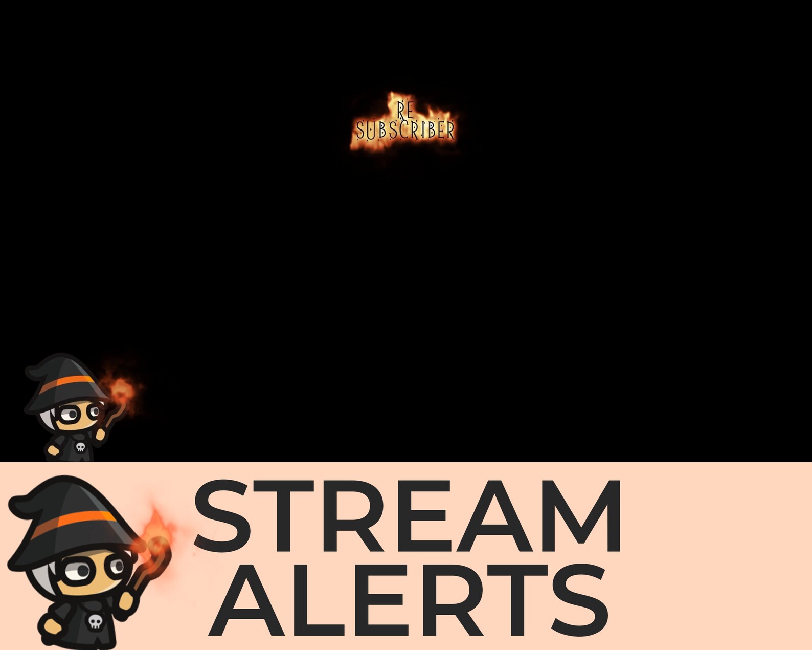 Magical Animated Alerts for Twitch Streams, Cute Kawaii Chibi Overlay ...